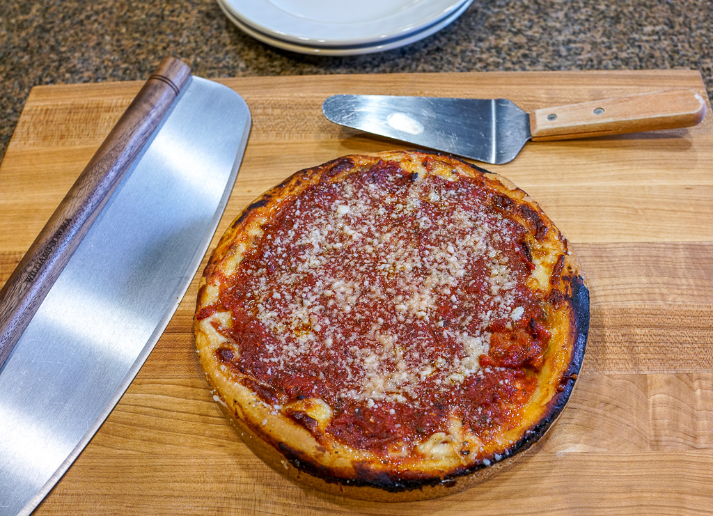 Chicago Style Pizza - Real Food Finds